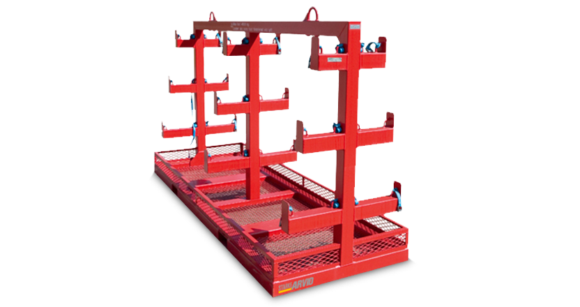 Reinforcement stand › Transport & store rebars safely